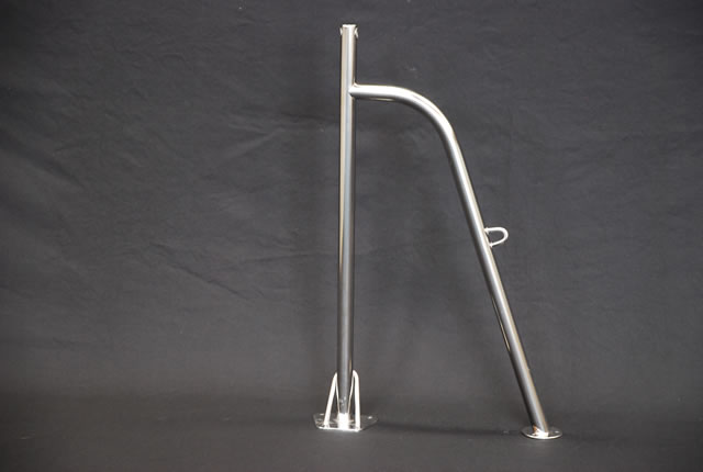 Life Line and Gate Stanchions - Stainless Steel Railings for Yachts ...