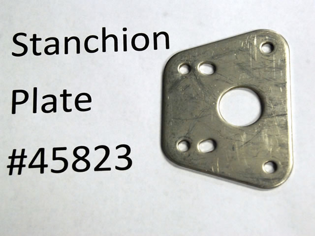 Stanchion Plate P/N 45823 - Stainless Steel Railings for Yachts, Boats ...