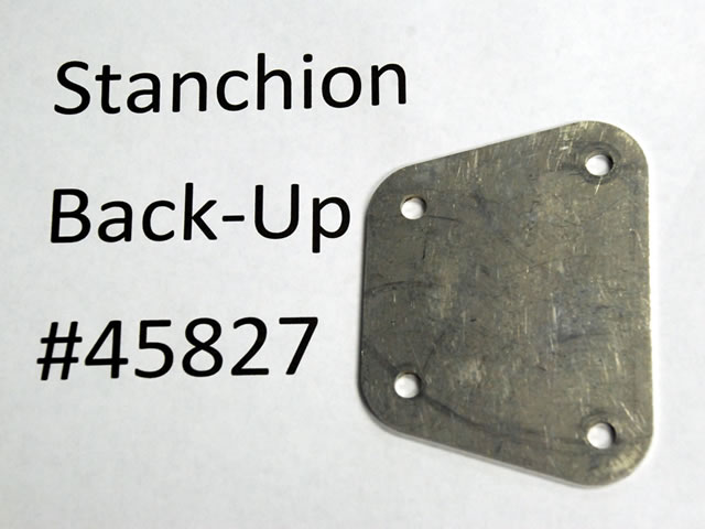 Stanchion Back Up Plate P/N 45827 - Stainless Steel Railings for Yachts ...